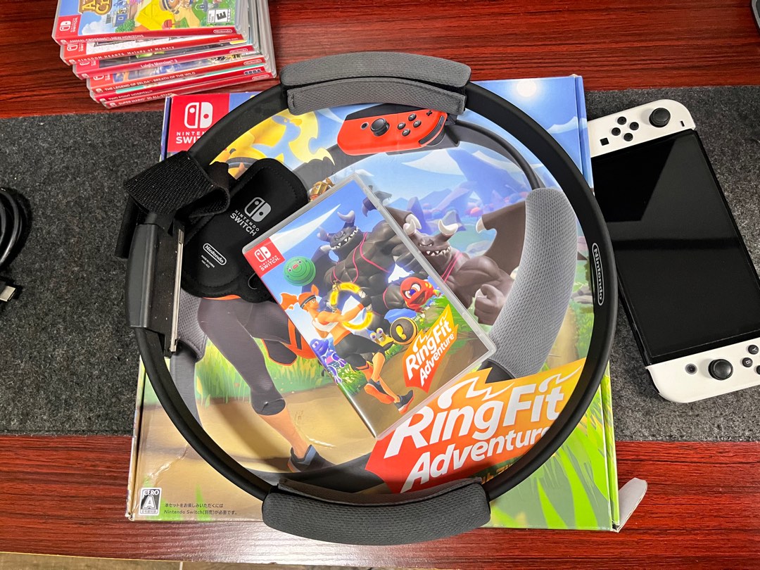 RING FIT - Nintendo Switch game, Video Gaming, Video Games, Nintendo on ...