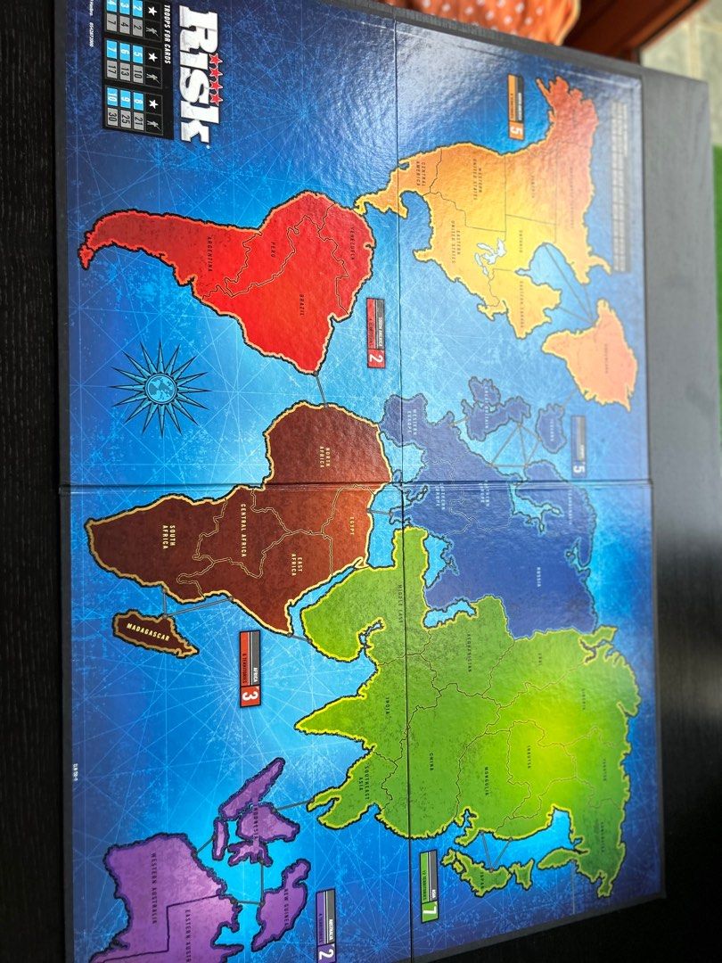 Risk board game, Hobbies & Toys, Toys & Games on Carousell