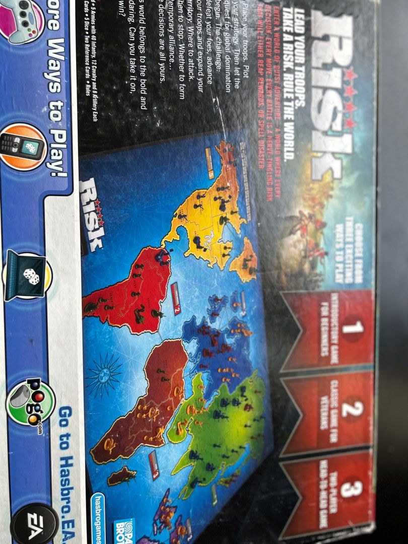 Risk board game, Hobbies & Toys, Toys & Games on Carousell