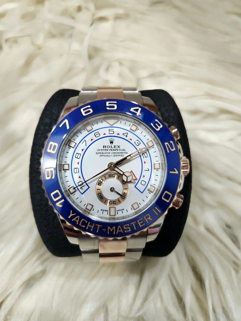 Rolex yachtmaster 2 , ym2 ,rose gold, Luxury, Watches on Carousell