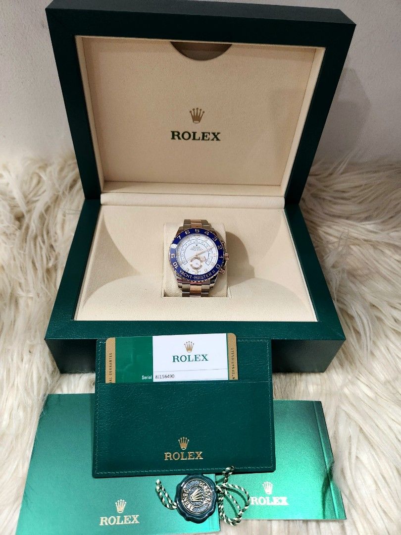 Rolex yachtmaster 2 , ym2 ,rose gold, Luxury, Watches on Carousell