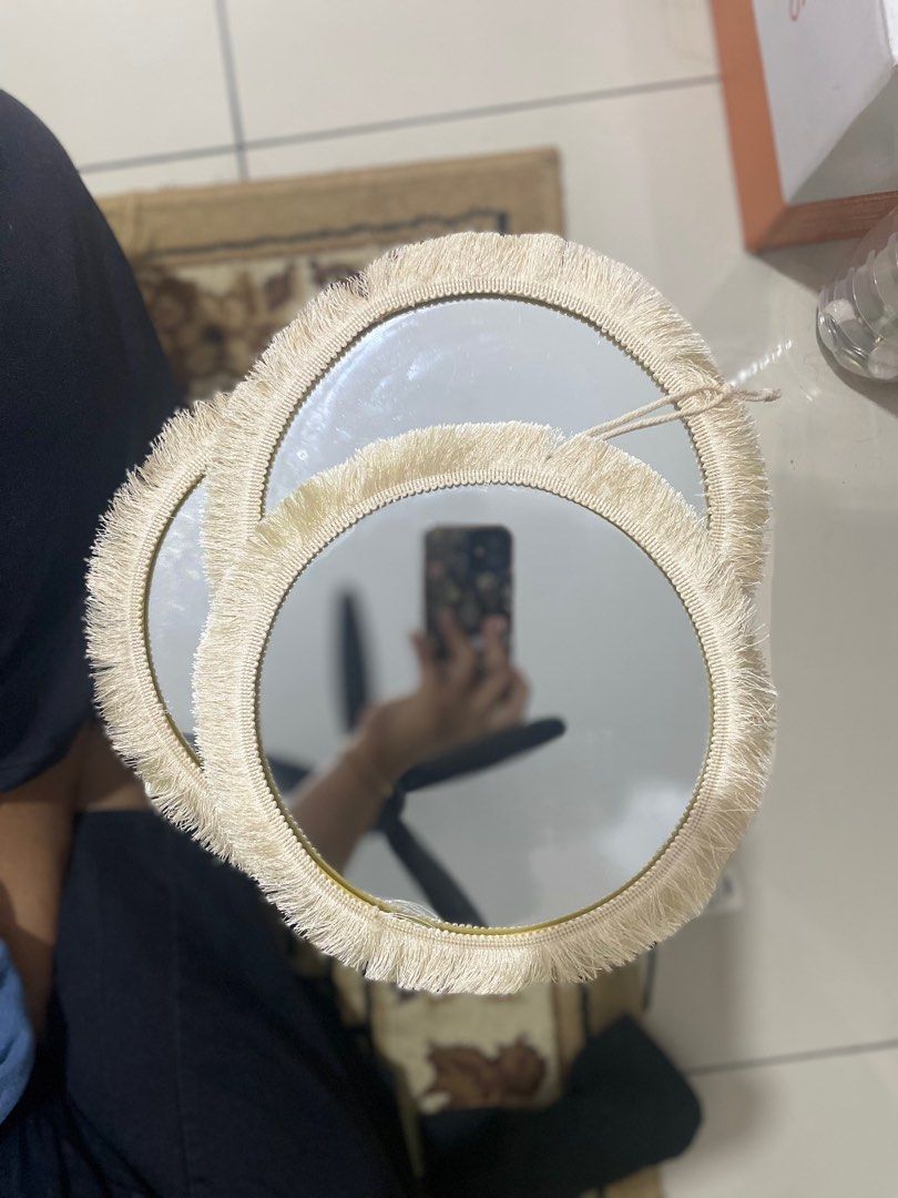 Round mirror 20cm, Furniture & Home Living, Home Decor, Mirrors on ...