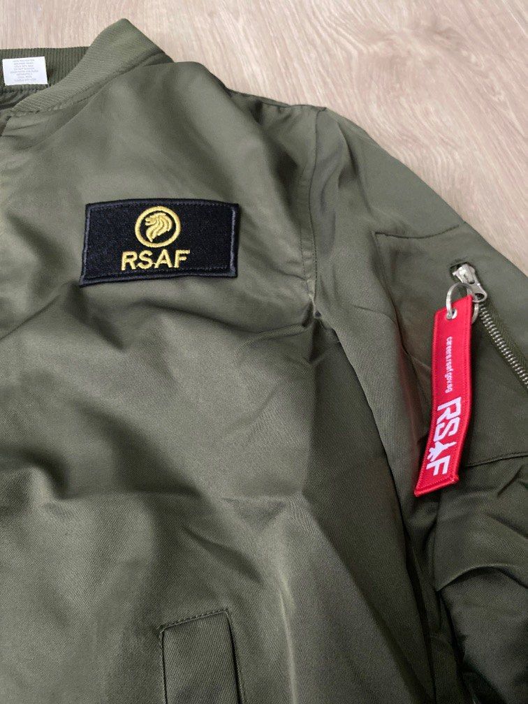 RSAF bomber jacket, Men's Fashion, Coats, Jackets and Outerwear on ...