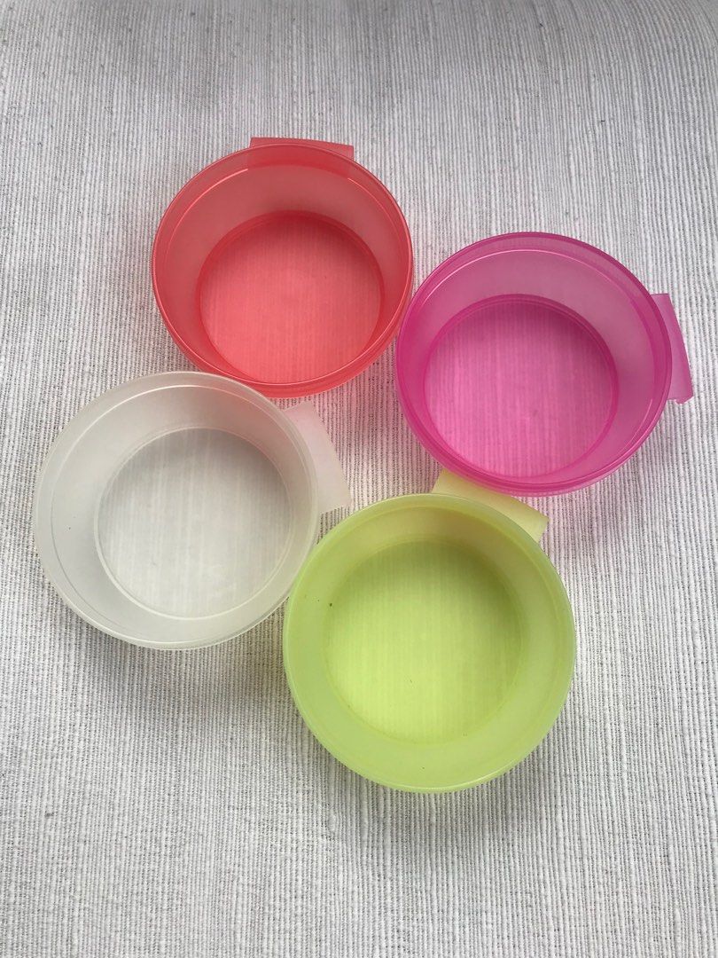 Sale! Tupperware Small Container Diameter 9cm, Desain & Kerajinan ...