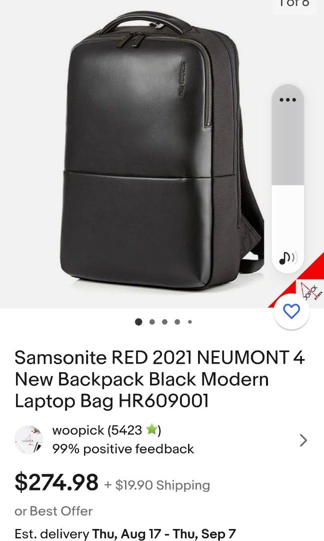 Samsonite brand new authentic, Men's Fashion, Bags, Backpacks on Carousell