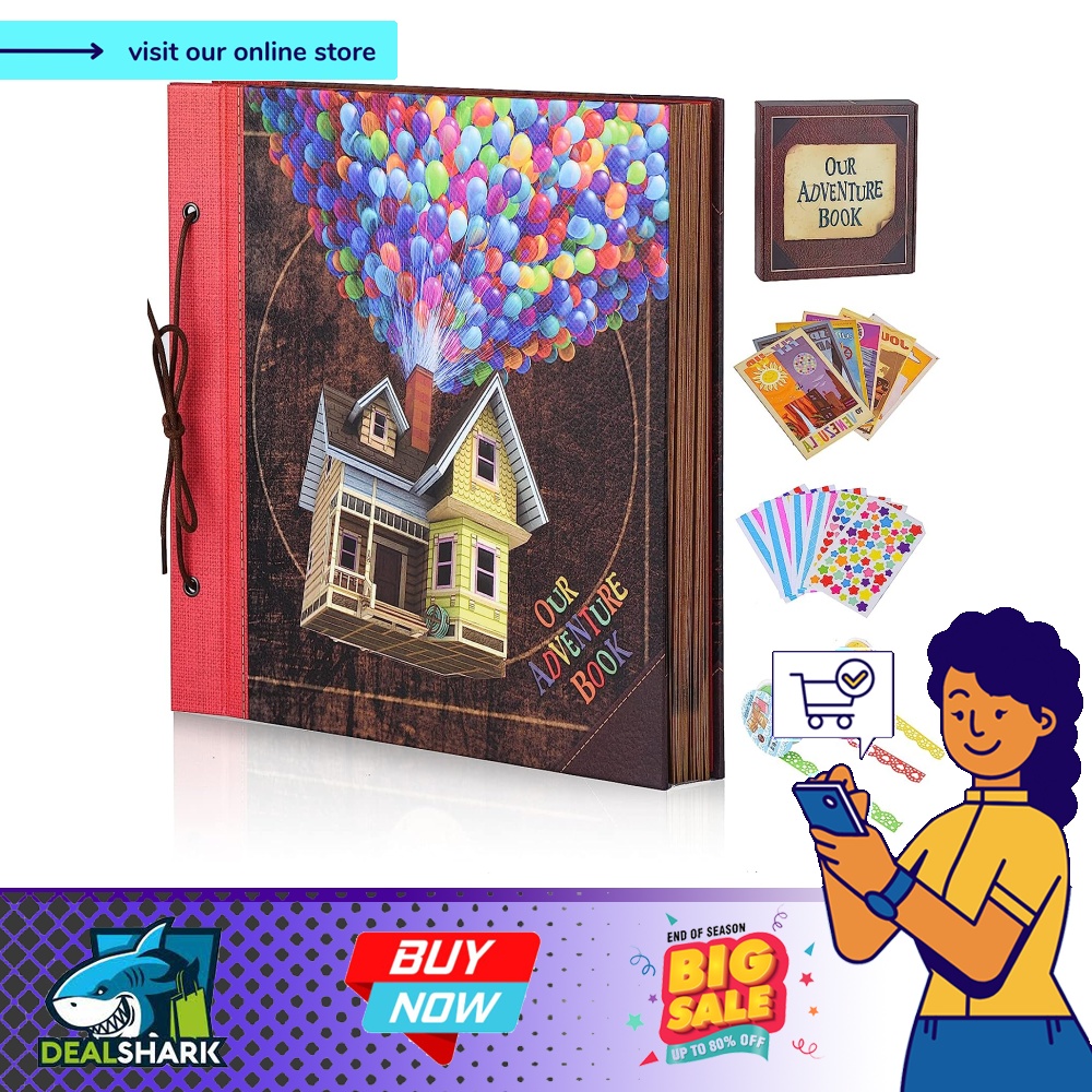 Scrapbook Photo Album, Our Adventure Book Scrapbook, 12 Inches by ...