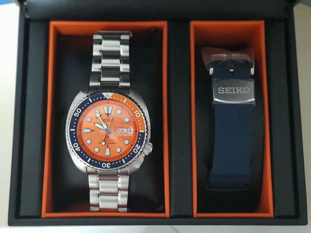 Seiko SRDC95K1 TURTLE NEMO LIMITED EDITION, Men's Fashion, Watches ...
