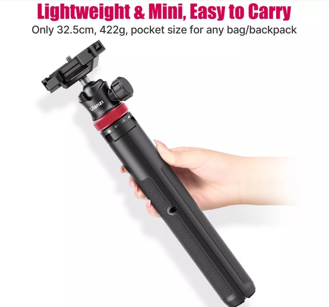 Selfie Stick Tripod ulanzi mt44, Photography, Photography Accessories ...