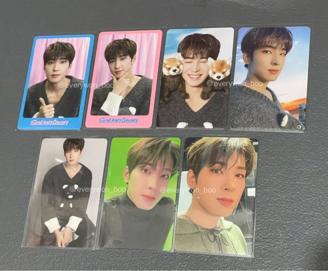 SEVENTEEN - Wonwoo Dicon 102 PC Set, Hobbies & Toys, Memorabilia & Collectibles, K-Wave on Carousell