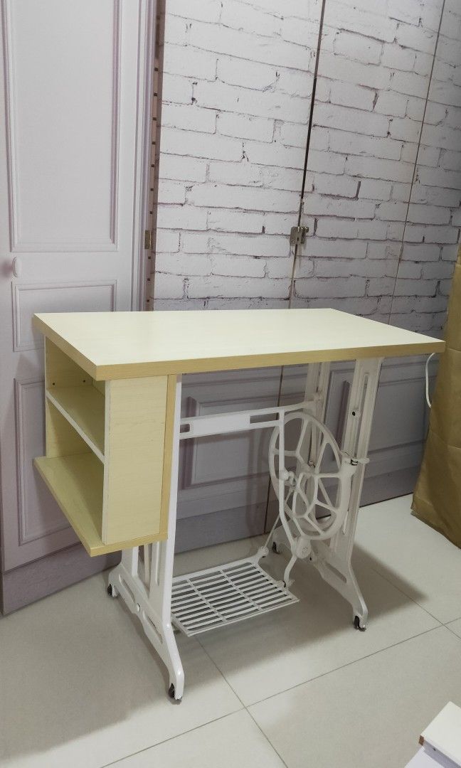 Sewing machine table, Furniture & Home Living, Furniture, Tables & Sets ...