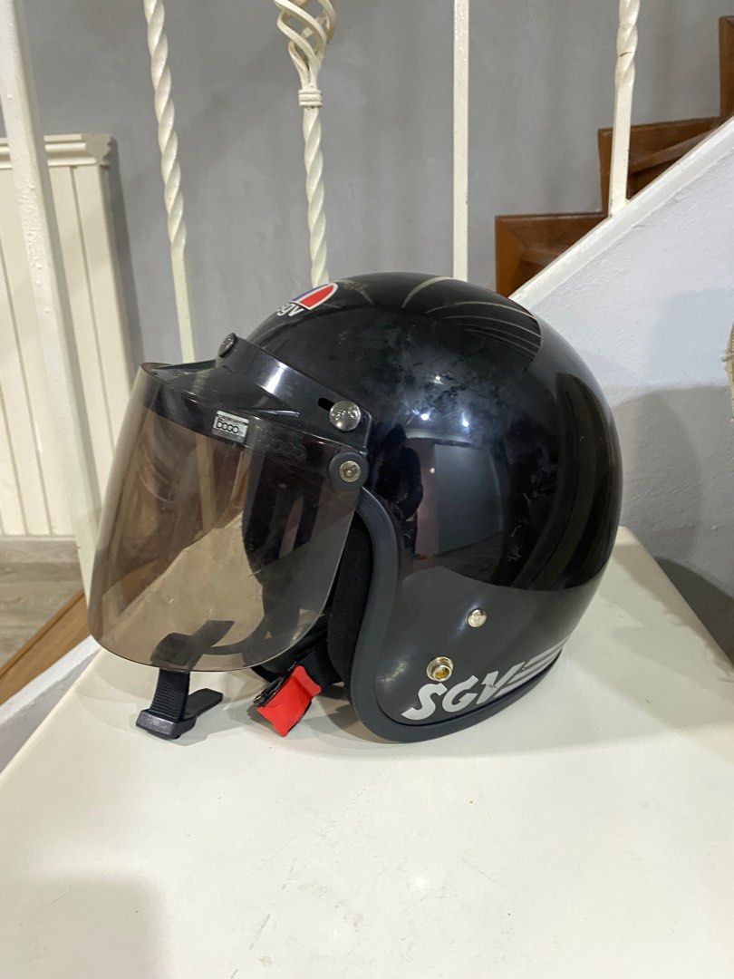 sgv helmet, Motorcycles, Motorcycle Apparel on Carousell