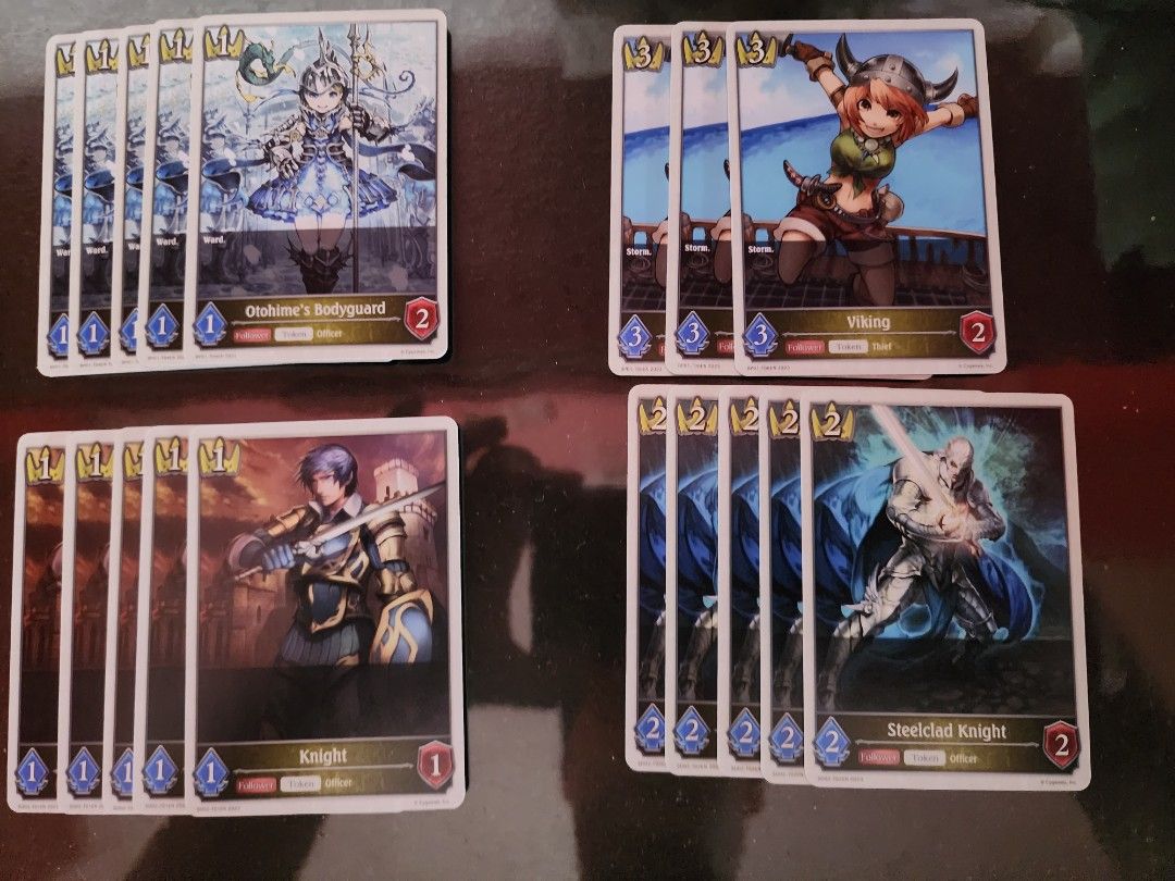 ShadowVerse Evolve English Swordcraft Deck, Hobbies & Toys, Toys ...