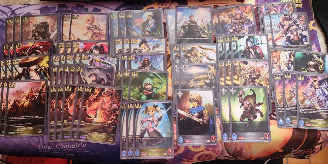 ShadowVerse Evolve English Swordcraft Deck, Hobbies & Toys, Toys & Games on Carousell
