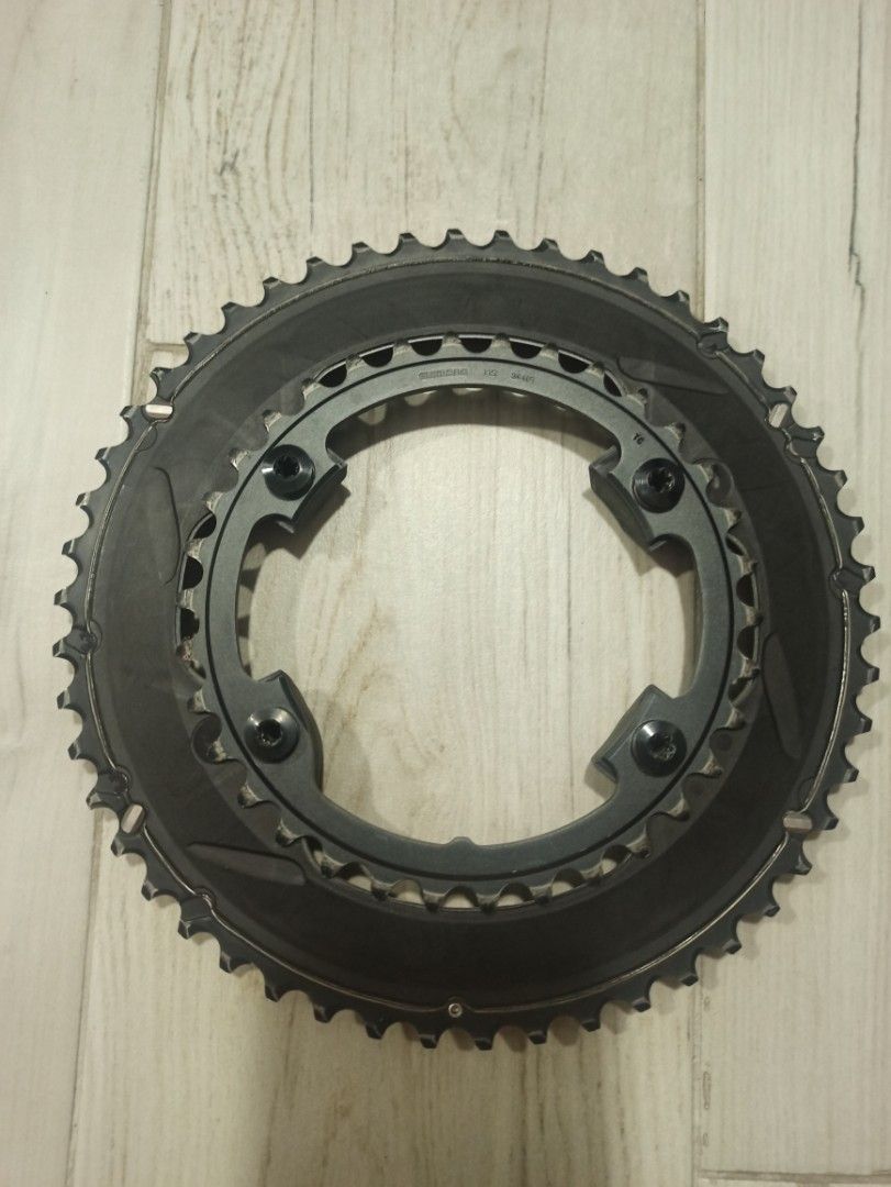 Shimano Ultegra R8000 50/34 Chainring, Sports Equipment, Bicycles ...