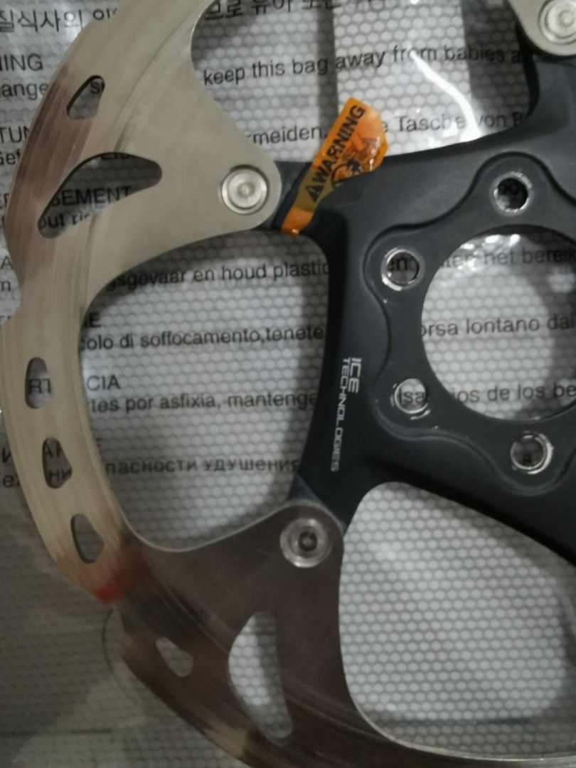 Shimano XT Saint Ice tech Rotor 180mm, Sports Equipment, Bicycles ...