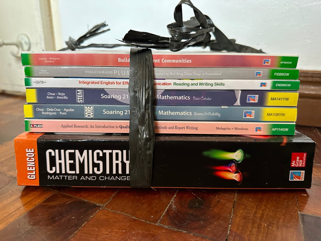 SHS BOOKS BUNDLE (STEM & HUMSS BOOKS) FOR GRADE 11 on Carousell