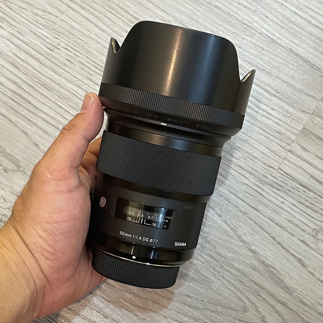 SIGMA ART 50mm f1.4 (NIKON MOUNT), Photography, Lens & Kits on Carousell