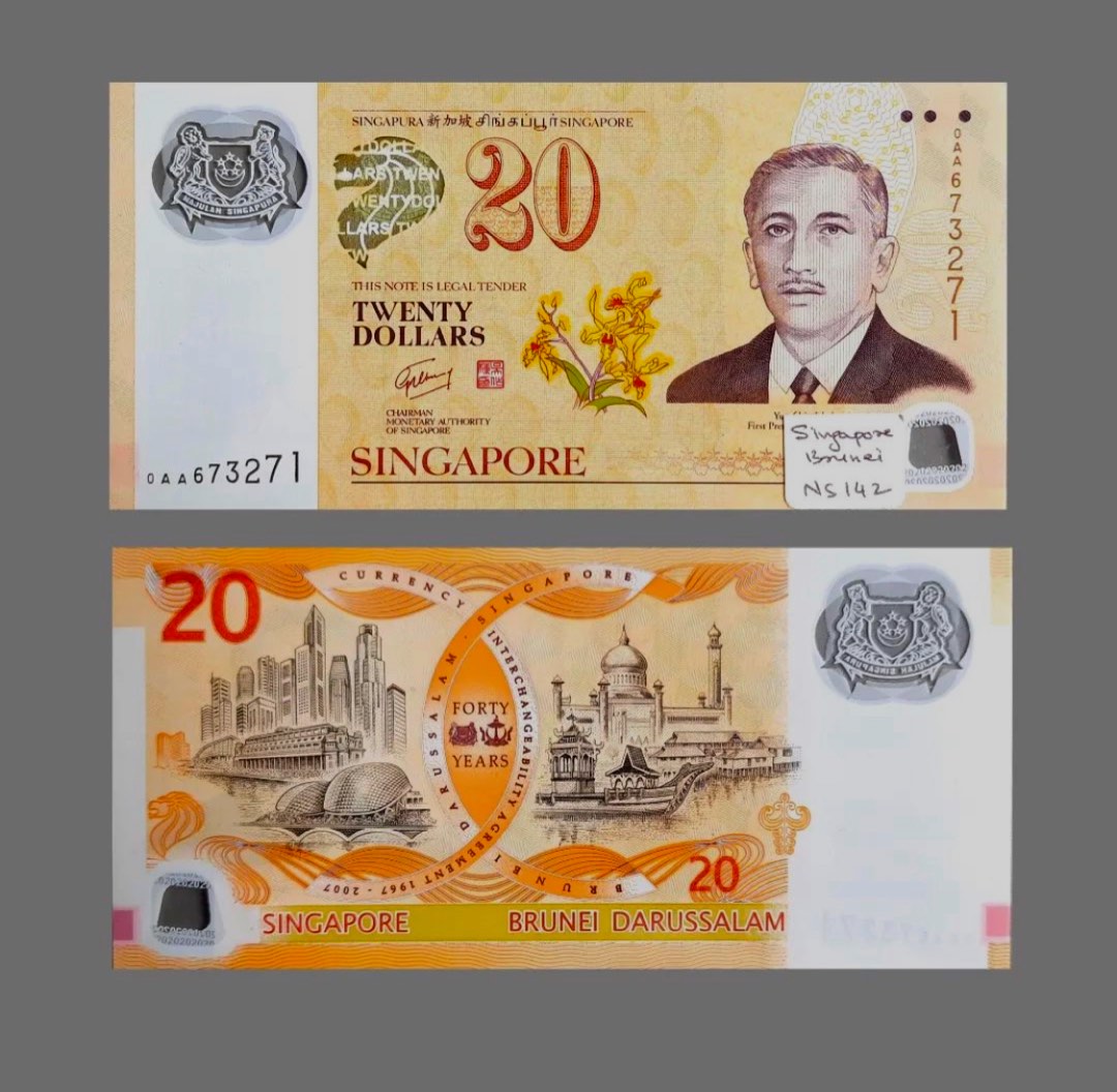 Singapore $20 Commemorative Note, Hobbies & Toys, Memorabilia & Collectibles, Currency on Carousell