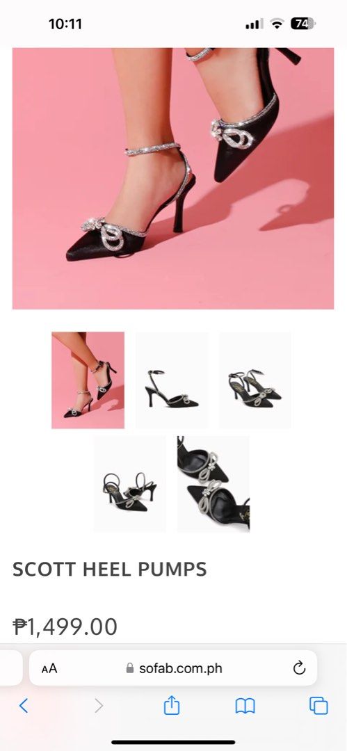 So fab! Scott heel pumps (mach & mach d) on Carousell