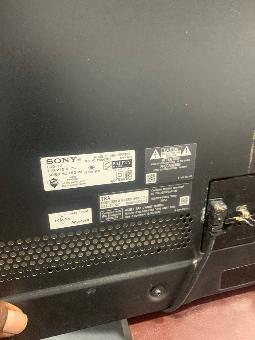 Sony Bravia 3D Tv 55 inch, TV & Home Appliances, TV & Entertainment, TV ...