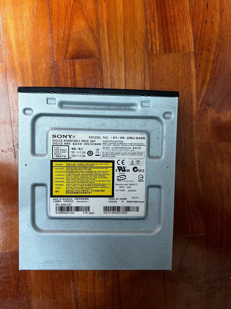 Sony dvd writer, Computers & Tech, Parts & Accessories, Computer Parts ...