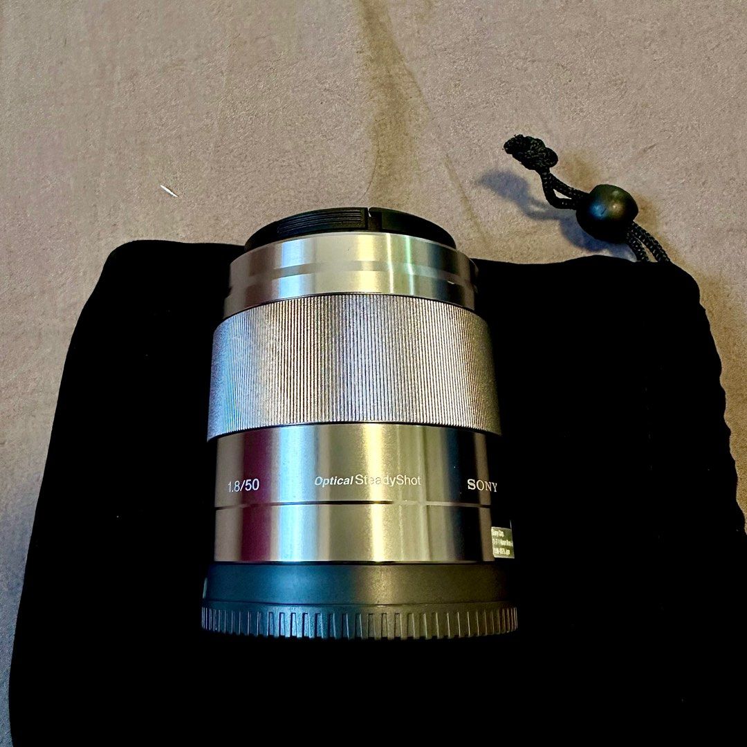 Sony E 50mm F1.8 OSS SEL50F18, Photography, Lens & Kits on Carousell