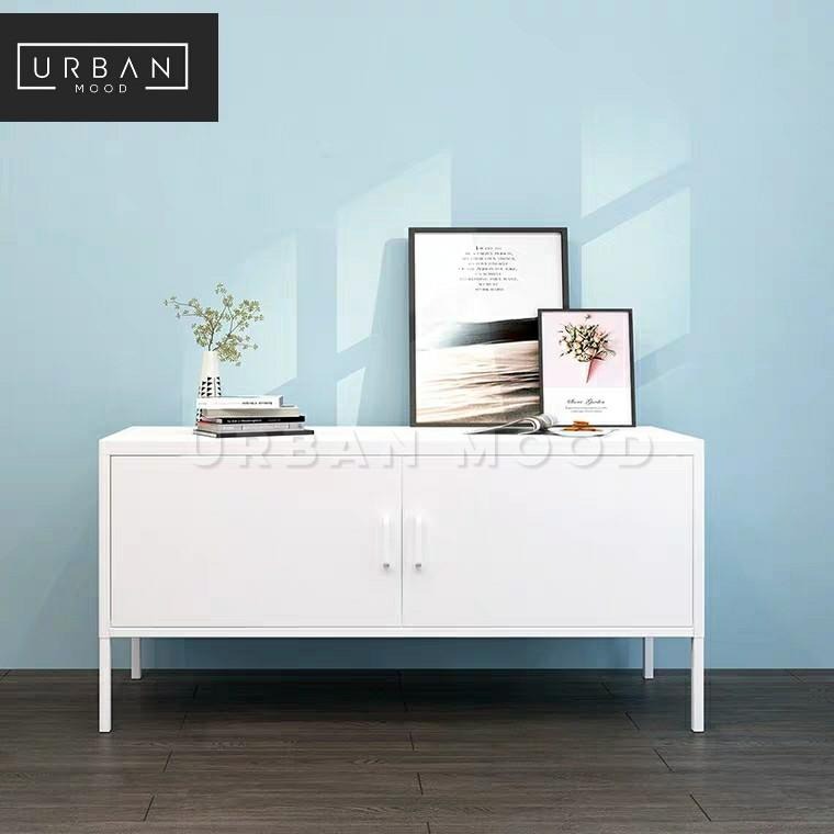 SPARSE Minimalist Metal TV Cabinet, Furniture & Home Living, Furniture ...