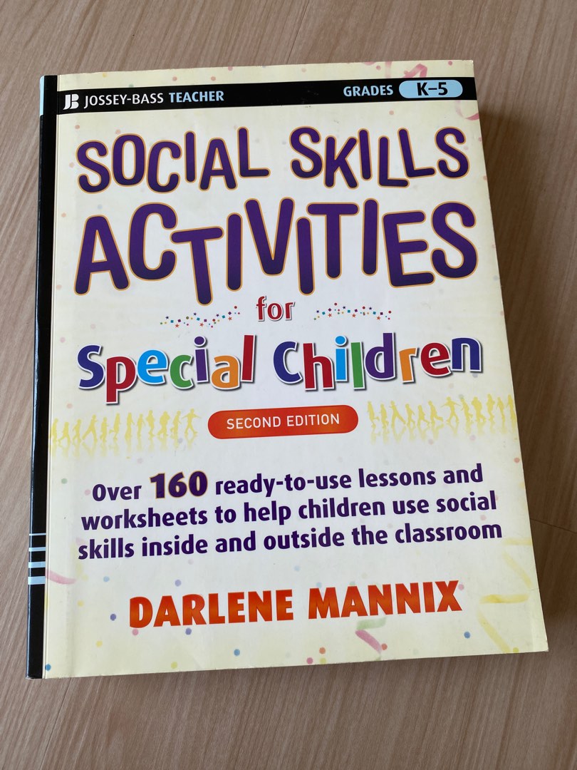 Special Education Book Social Skills Activities for Special Children ...