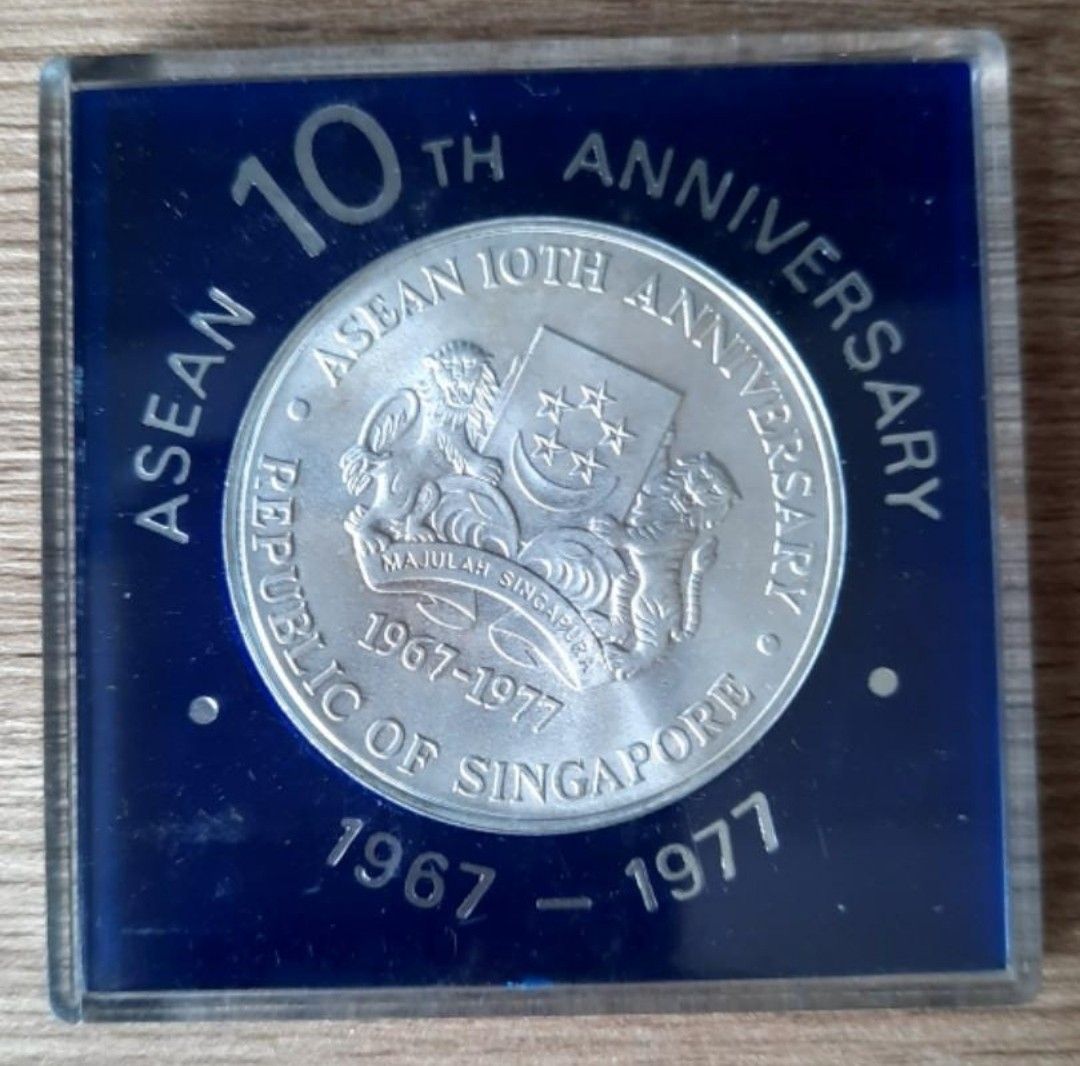 Special Old Coin 10th Anniversary of ASEAN (1967 - 1977), Hobbies ...