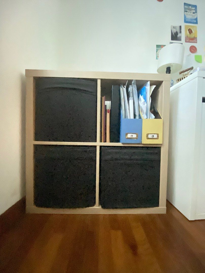 Square IKEA Kallax shelving unit, Furniture & Home Living, Furniture ...