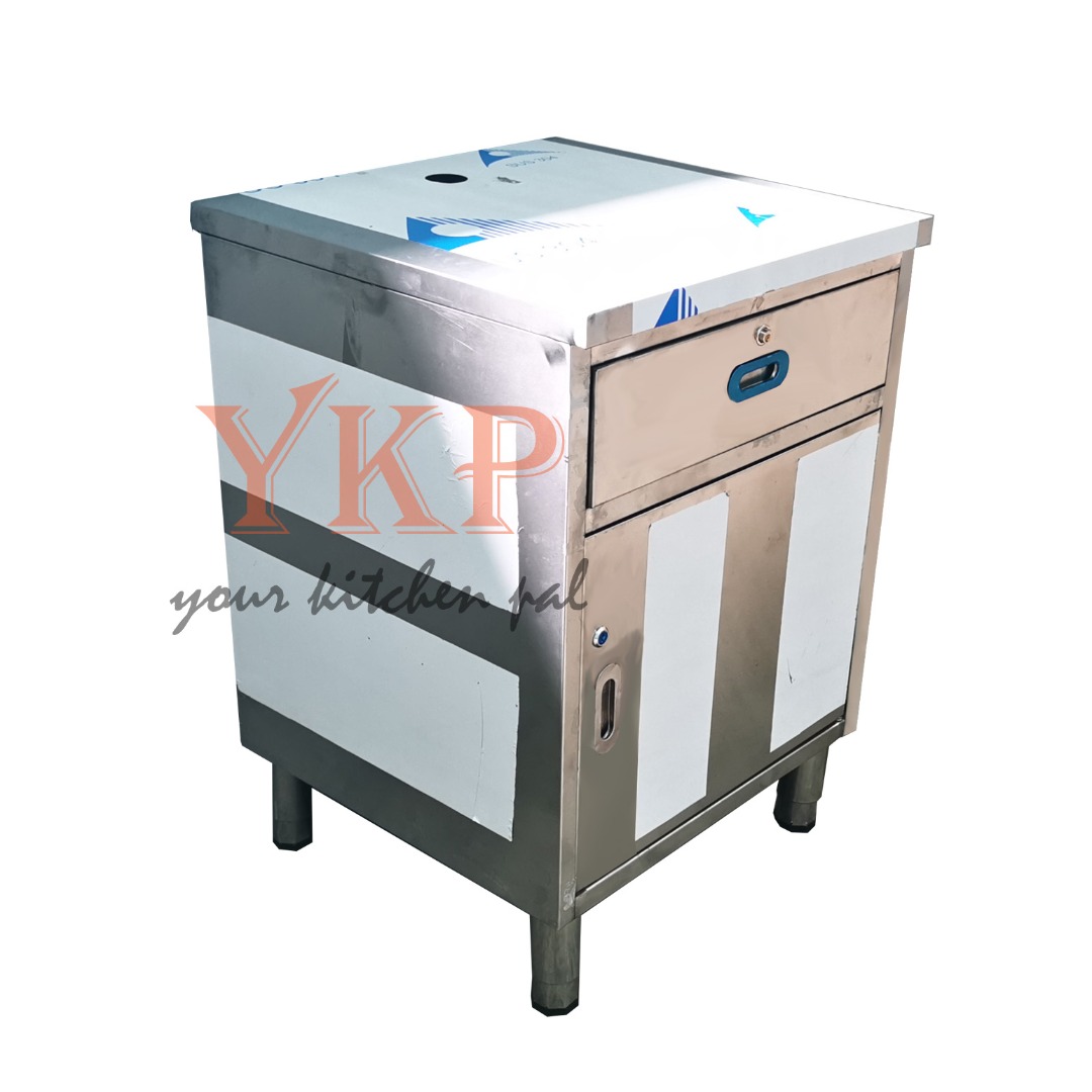 Stainless Steel POS Cabinet Cashier Cabinet Counter Table Cashier ...