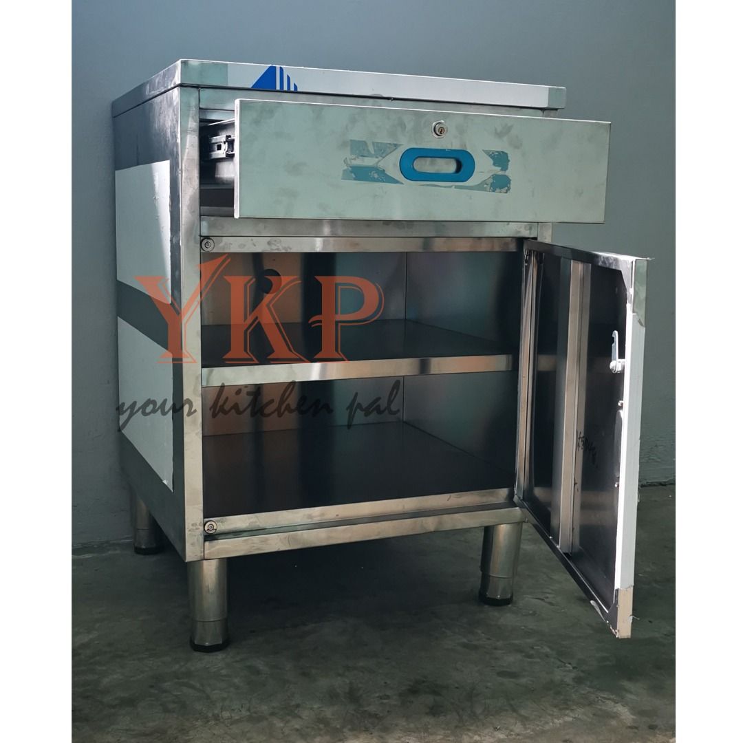 Stainless Steel POS Cabinet Cashier Cabinet Counter Table Cashier ...