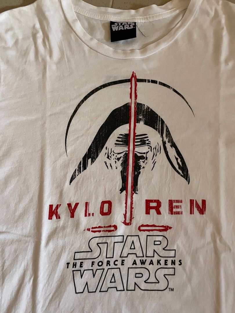 Star Wars GSC Kyle Ren white shirt, Hobbies & Toys, Collectibles ...