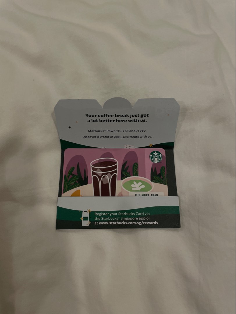 Starbucks Card with $10 Credit, Tickets & Vouchers, Store Credits on ...