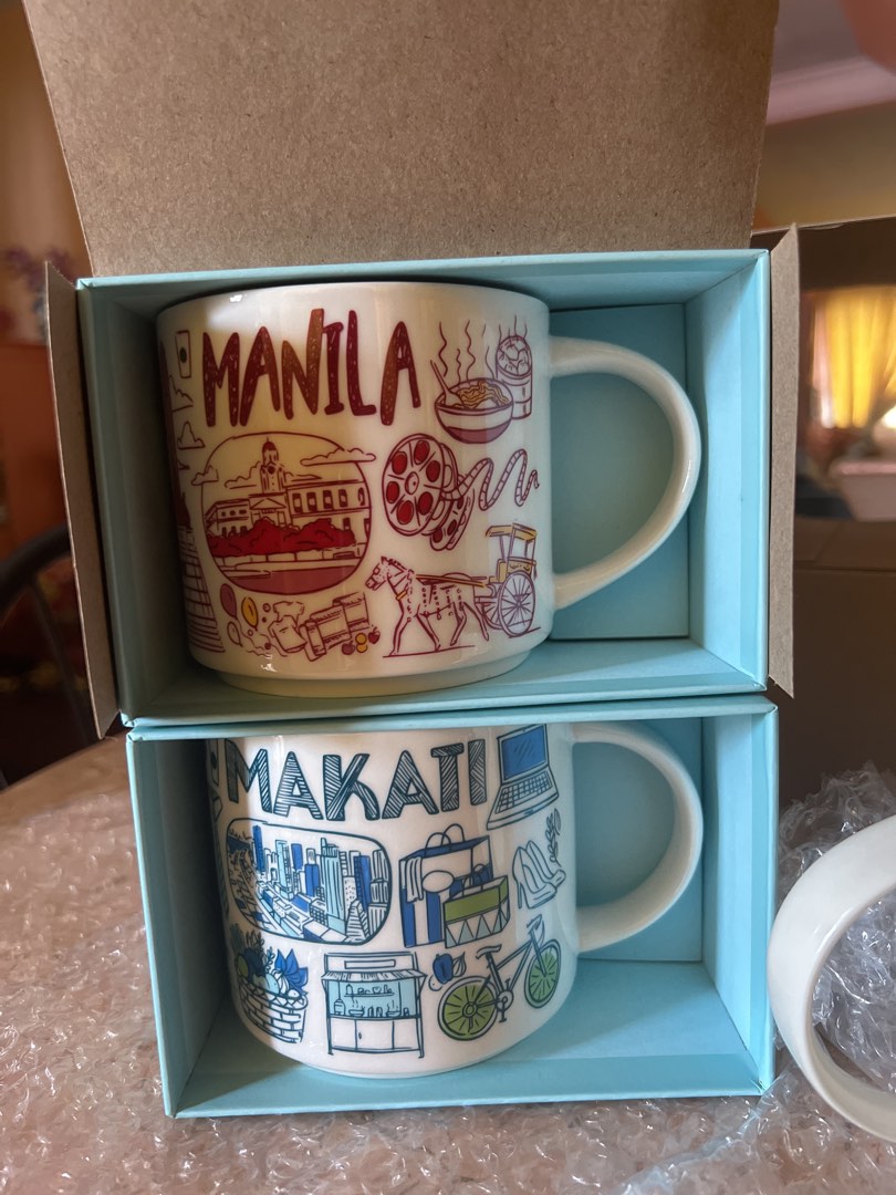 Starbucks Manila Mug, Furniture & Home Living, Kitchenware & Tableware ...