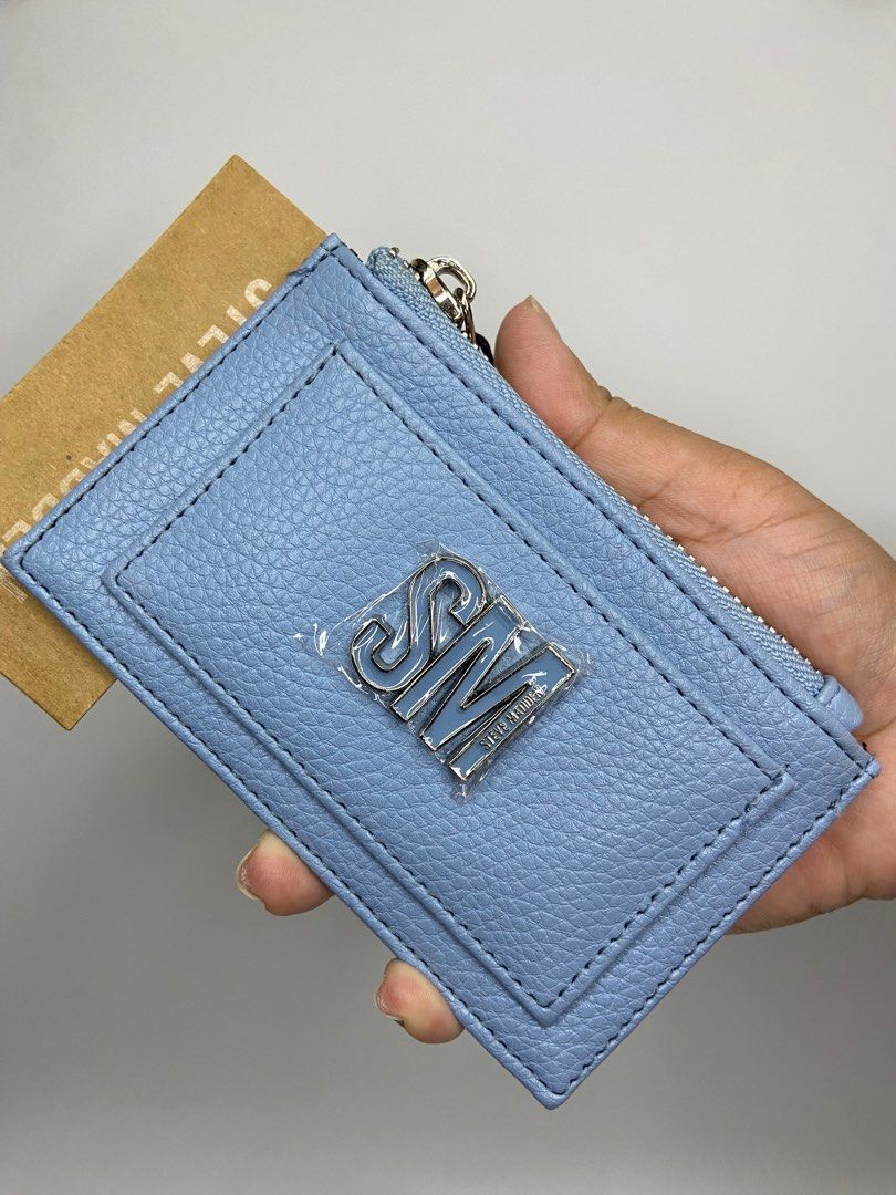 Steve Madden Card Wallet in BLUE, Women's Fashion, Bags & Wallets ...