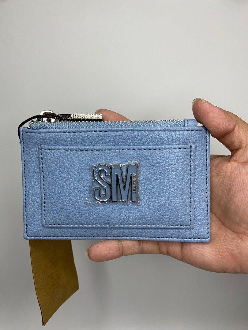 Steve Madden Card Wallet in BLUE, Women's Fashion, Bags & Wallets ...
