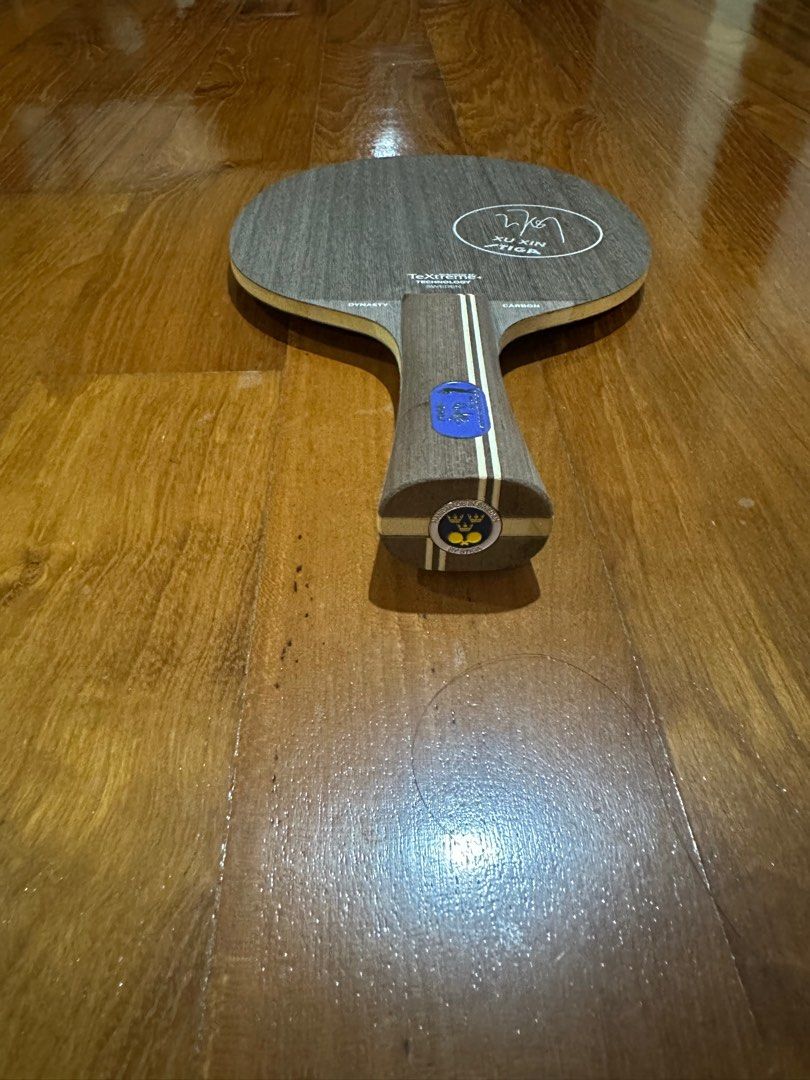 Stiga Dynasty Carbon Xu Xin Version Blue [Table Tennis Blade], Sports ...