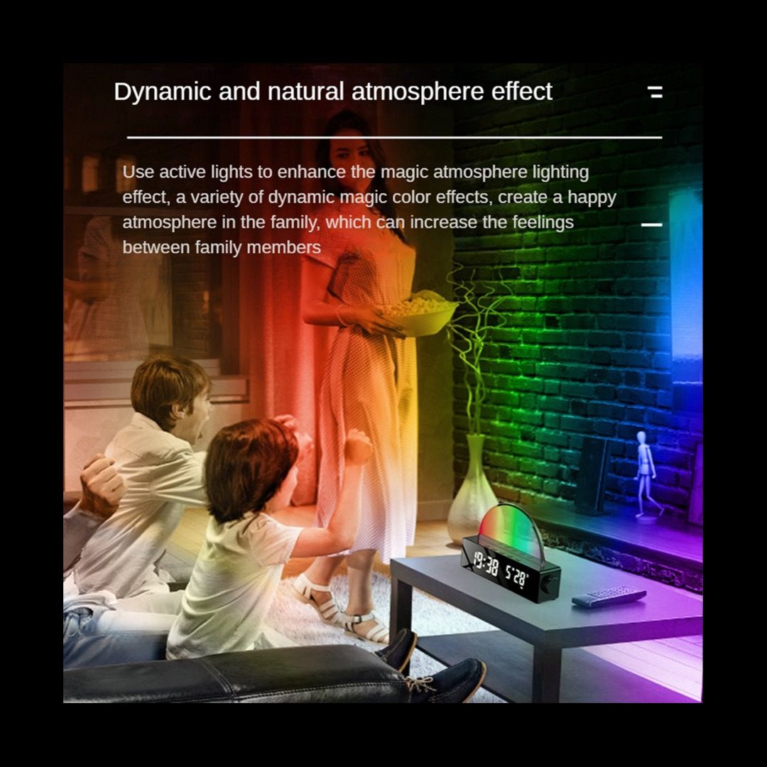 Sunrise Alarm Clock, Wake Up Light Dawn Simulator, Furniture & Home ...