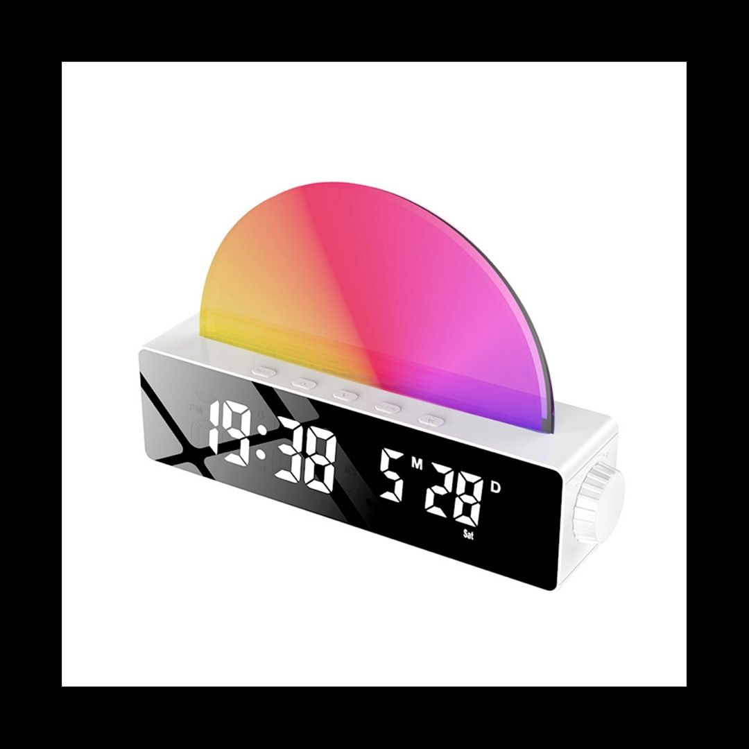 Sunrise Alarm Clock, Wake Up Light Dawn Simulator, Furniture & Home ...