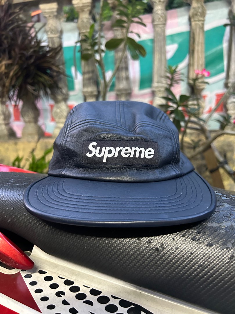 Supreme 5 Panel Learher Cap not Noah Stray Rats Fuct Brain Dead Kith ...