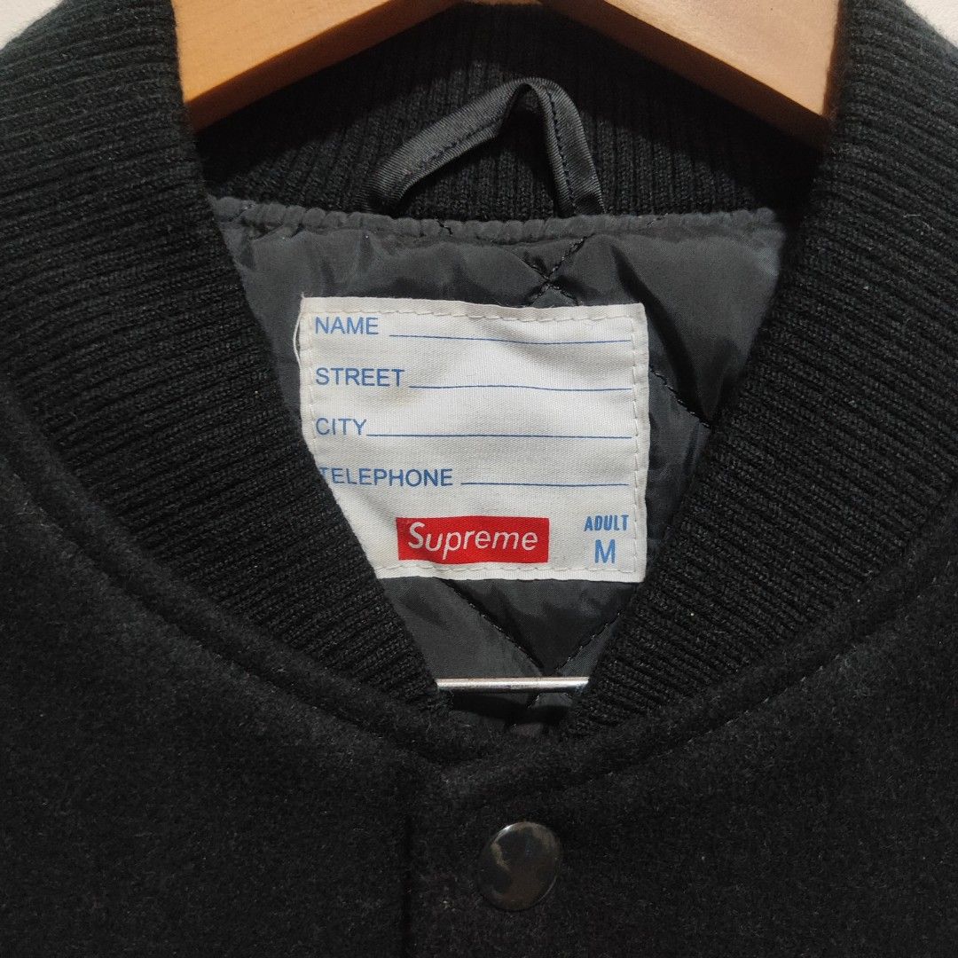 Supreme Gonz Ramm Varsity Jacket Black on Carousell
