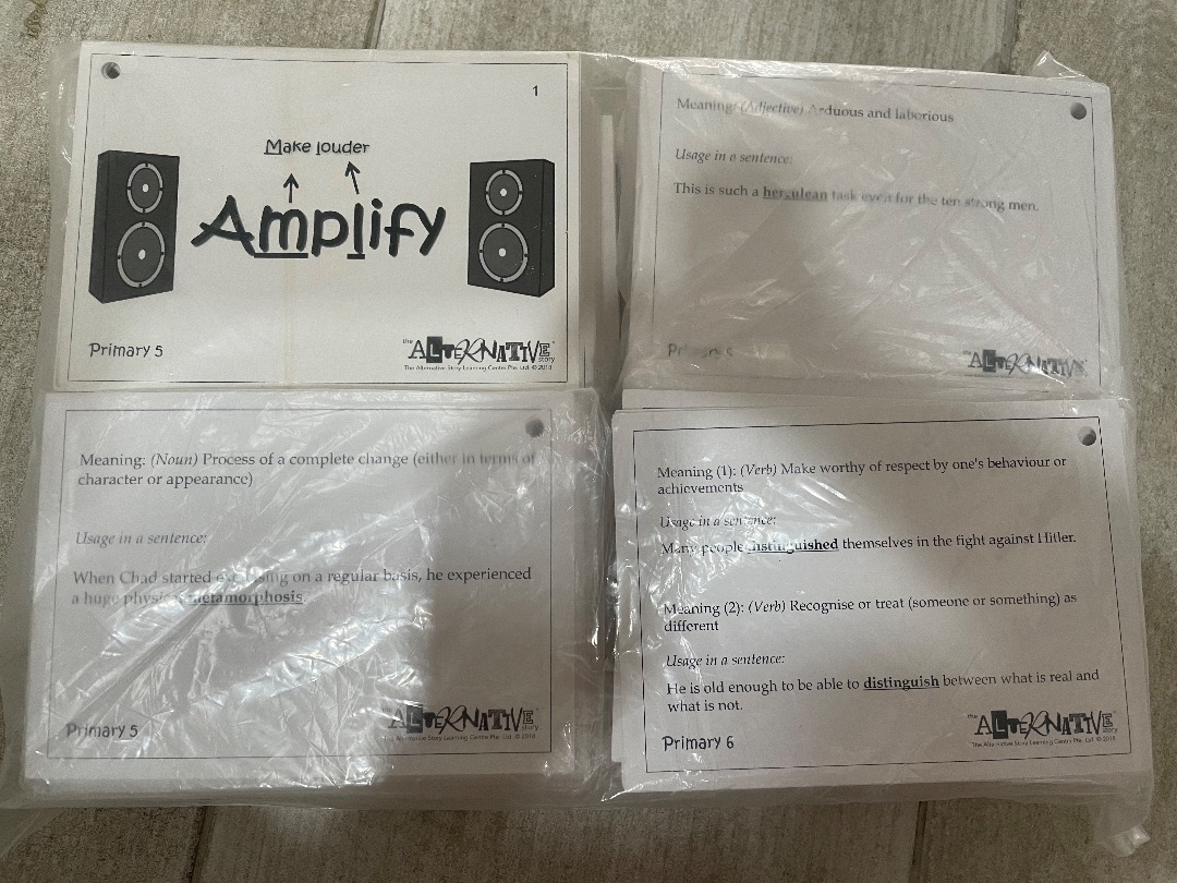 TAS flash cards, Everything Else on Carousell