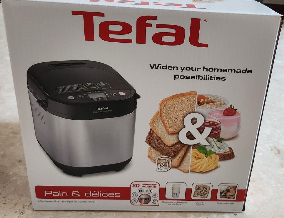 Tefal Bread Maker, TV & Home Appliances, Kitchen Appliances, Breadmakers on Carousell
