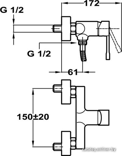 Teka Alaior Exposed Shower Mixer, Furniture & Home Living, Bathroom ...