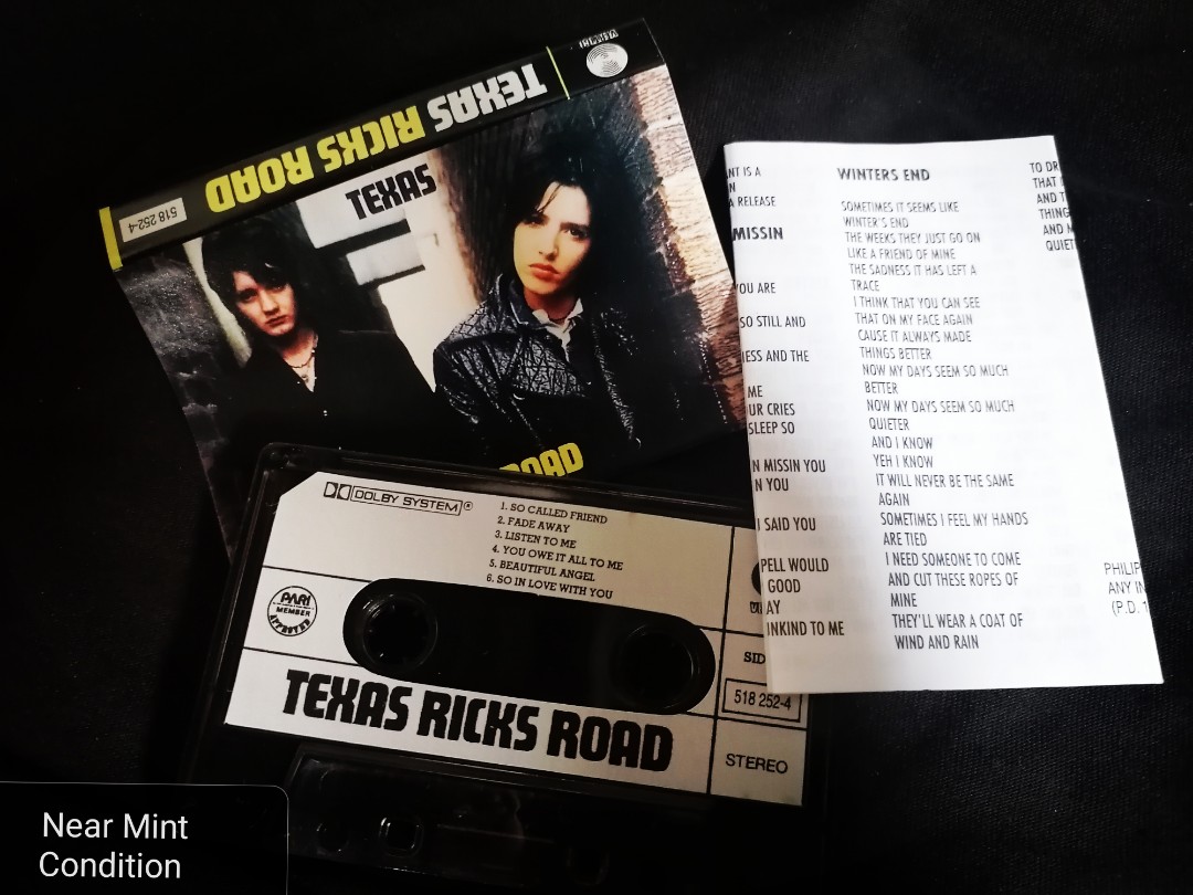 Texas Rick Road Cassette Tape Original Cassette Tapes Vintage Cassettes ...
