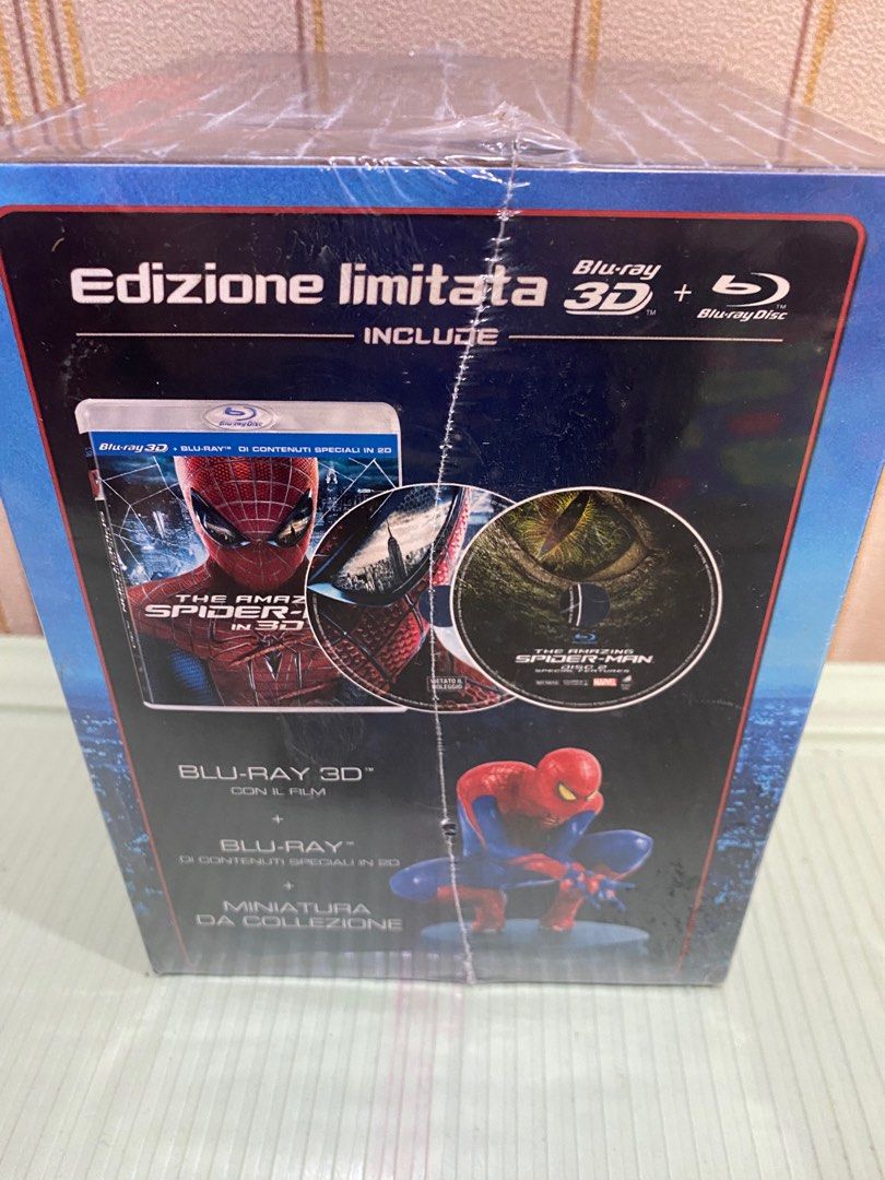 The Amazing Spiderman Blu Ray 3D Collectors Edition Gift Set, Hobbies ...