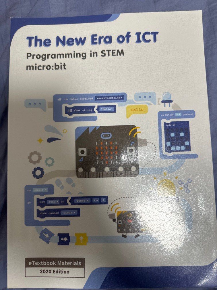 The New Era of ICT programming in STEM microbit, 興趣及遊戲, 書本 & 文具, 教科書 - Carousell