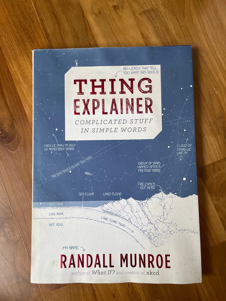 Thing Explainer by Randall Munroe, Hobbies & Toys, Books & Magazines, Fiction & Non-Fiction on ...