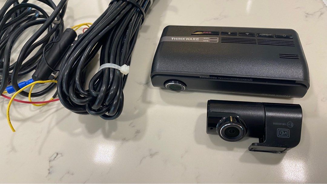 Thinkware F770 dash cam (front+back) with wire, Car Accessories ...